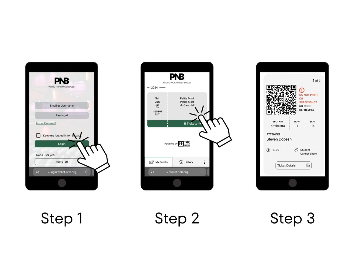 Mobile Tickets | Pacific Northwest Ballet