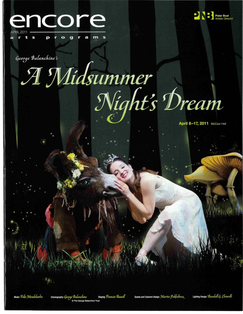 A Midsummer Night's Dream Programs Through the Years | PNB Blog