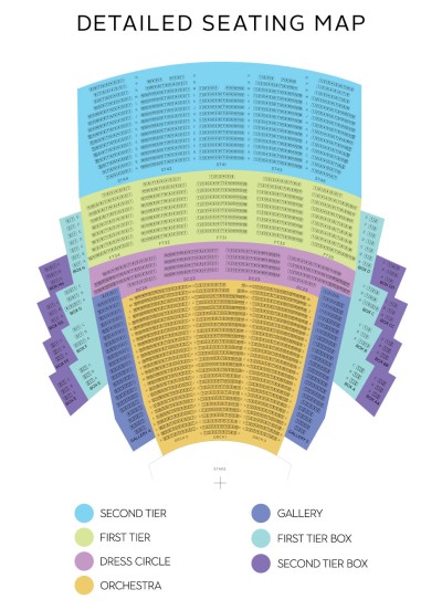 McCaw Hall Seating | Plan Your Visit | Pacific Northwest Ballet